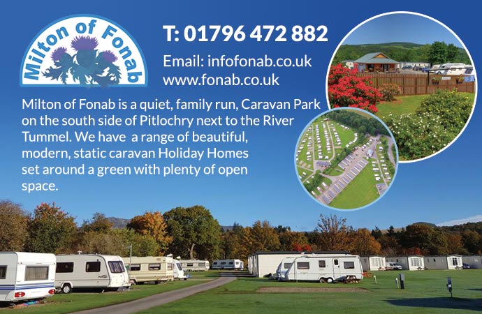 Milton Of Fonab Caravan Park - Caravan, Motorhomes and Camping ...